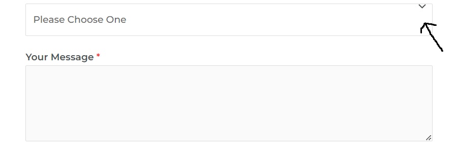 Issue with dropdown menu arrow – aligned to top of dropdown | WordPress.org Issue with dropdown menu arrow – aligned to top of dropdown | WordPress.org